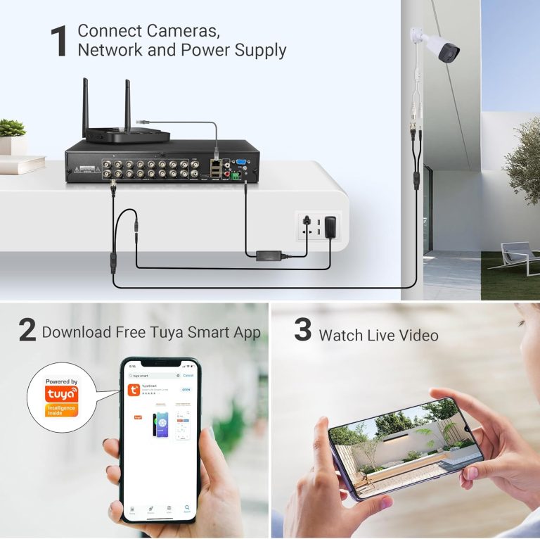 TIGERSECU Ultra HD 5MP 16-Channel Hybrid DVR Recorder Without Hard ...